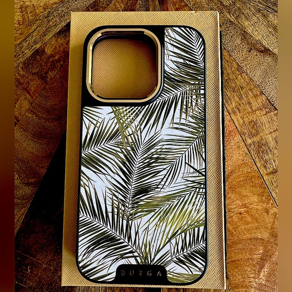 Burga | Cell Phones & Accessories | Happy Place Palm Iphone 5 Pro Caseelitegold | Poshmark